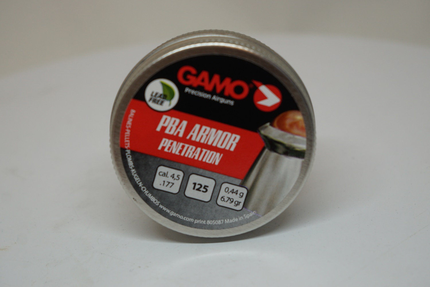 Gamo PBA Armor ilmakiväärinluoti 4,5 mm 125kpl / rs - Olkkonen.fi