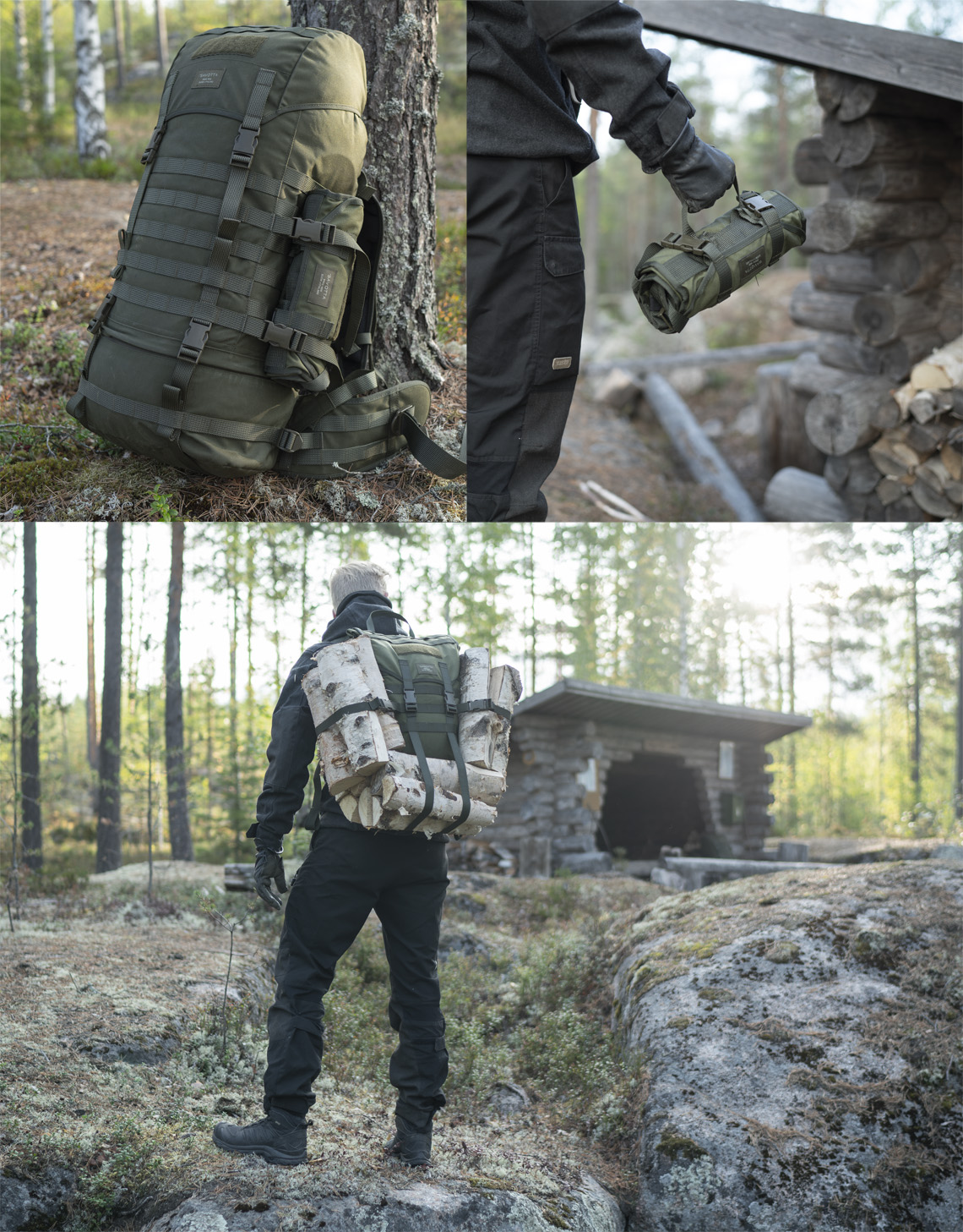 Savotta Jääkäri S, vihreä reppu (Minijääkäri) - Olkkonen.fi