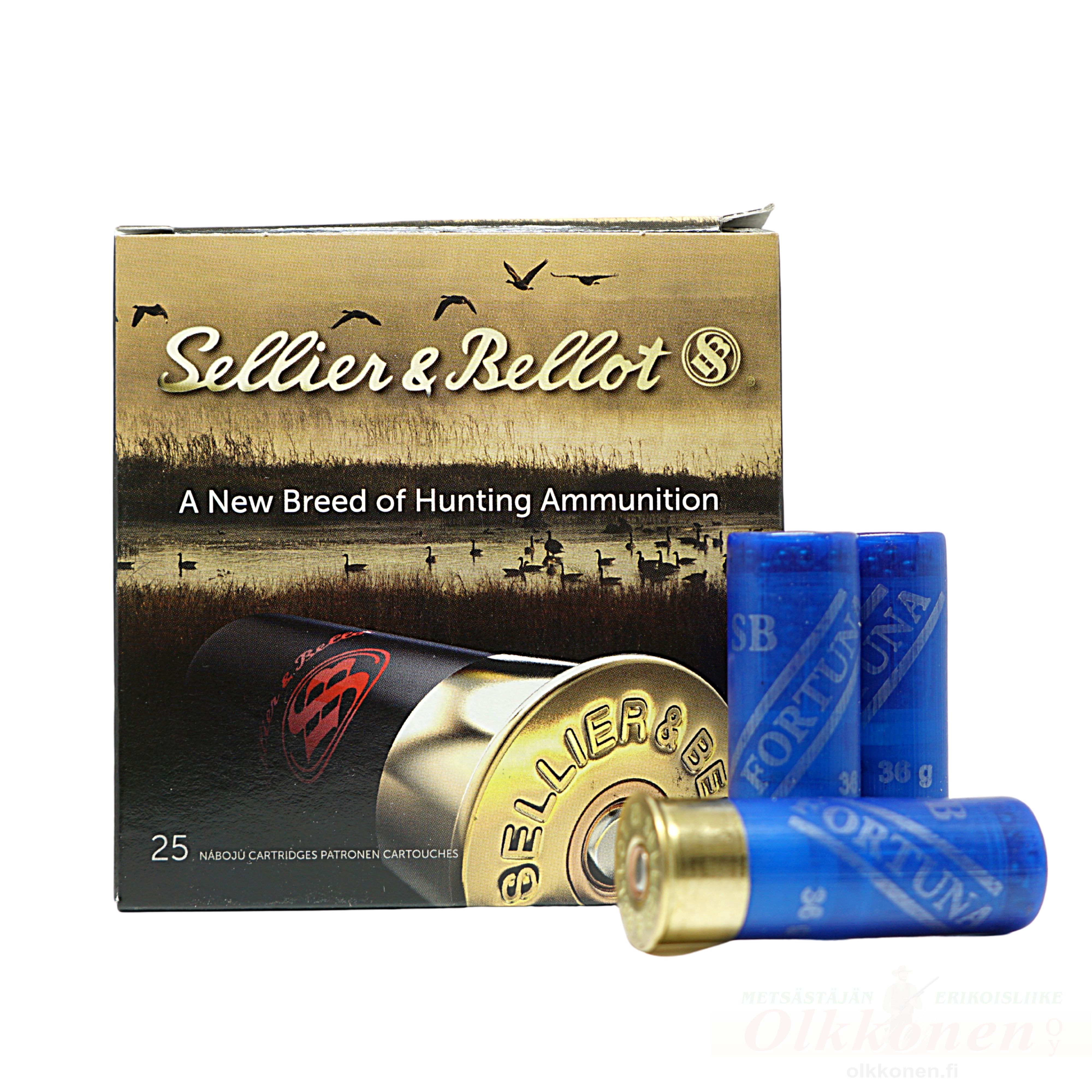 Sellier & Bellot Fortuna 12/70 36g 25kpl/rs - Olkkonen.fi